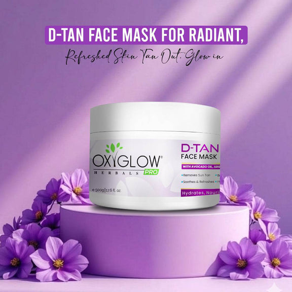 D-Tan Face Mask Pro | Remove Sun Tan – OxyGlow Cosmetics
